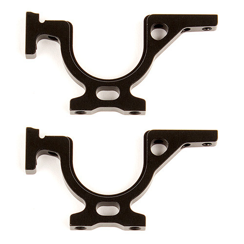 TC7.2 Bulkheads, black aluminum - Associated Electrics