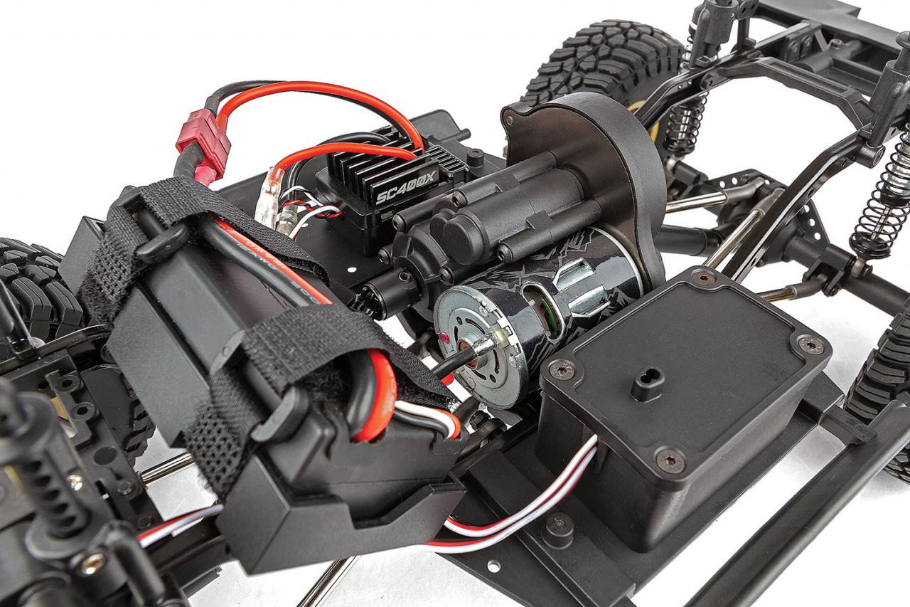 Enduro Sendero HD Trail Truck, RTR Black - Associated Electrics