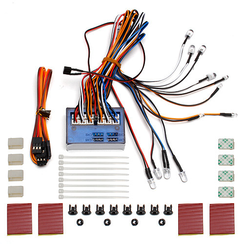 XP LED RC Light Kit (12 LEDs) - Associated Electrics