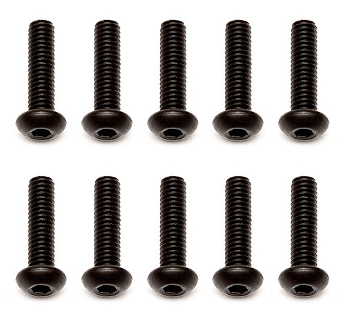 Screws, M2.5x10 mm BHCS - Associated Electrics