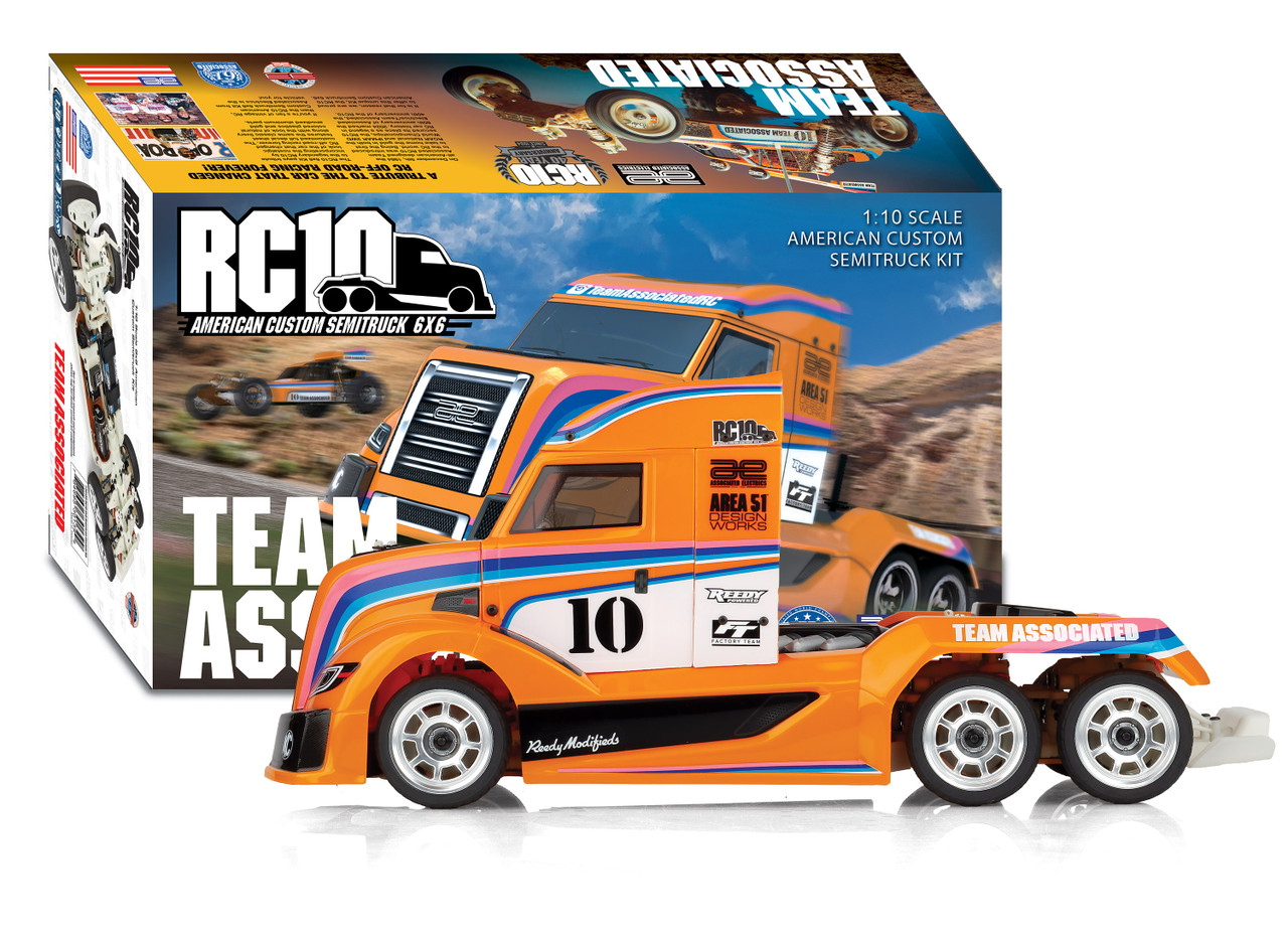 RC10 American Custom Semitruck 6x6 - Associated Electrics