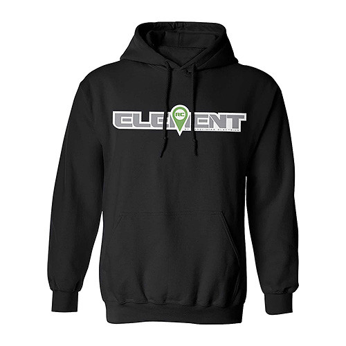 Element RC Logo Pullover, black, L - Associated Electrics
