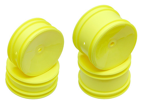 5 Set Buggy Hex Wheels, yellow - Associated Electrics