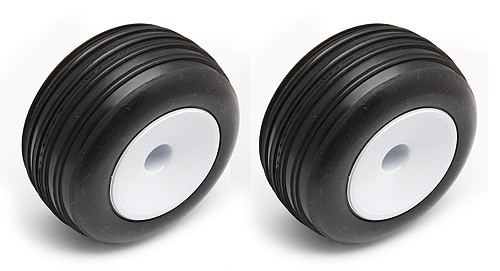 T4.2 Front Tires & Wheels, mounted - Associated Electrics