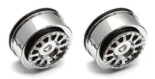 SC8.2 Method wheels, chrome - Associated Electrics