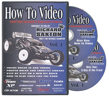Richard Saxton's Nitro Engine Tech & Tips DVD - Associated Electrics