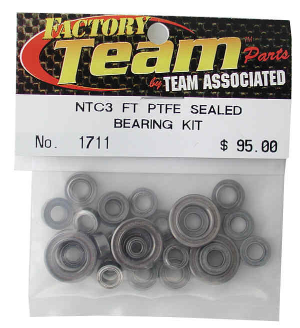 FT Bearing Set, sealed, PTFE - Associated Electrics