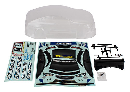Apex2 Sport ST550 Body, clear - Associated Electrics