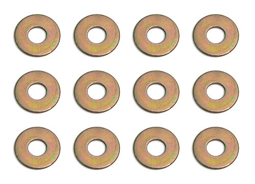 Washers, #4, steel - Associated Electrics