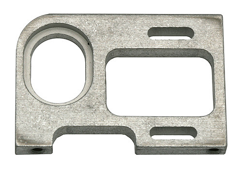 Motor Bulkhead, aluminum - Associated Electrics