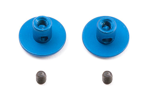 FT Blue Aluminum Wing Mounts - Associated Electrics