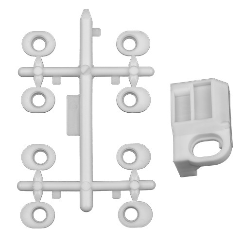 RC12L Bulkhead & Axle Height Inserts - Associated Electrics