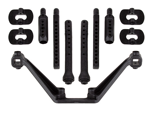 DR10M Body Mount Set - Associated Electrics