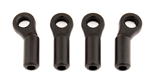 RC8B3 Rod Ends, 4 mm - Associated Electrics