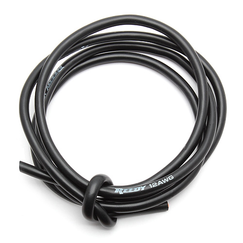 Pro Silicone Wire, 12AWG Black - Associated Electrics