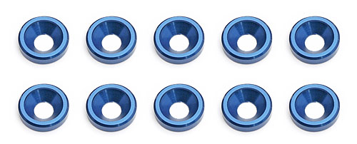 Blue Countersunk Washers - Associated Electrics