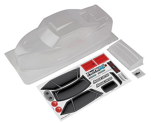 Reflex DB10 Body, clear - Associated Electrics