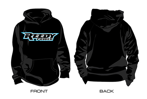 Reedy W24 Pullover Hoodie, Black, LRG - Associated Electrics