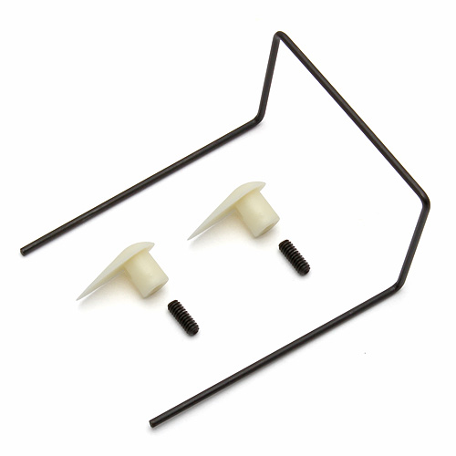 Wing Mounts (white) - Associated Electrics