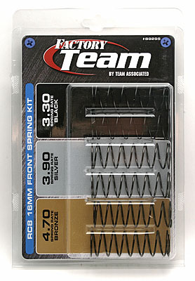 RC8 16 mm Front Spring Set - Associated Electrics