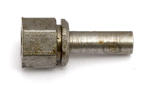 Clutch Nut Adapter, for threaded crank - Associated Electrics