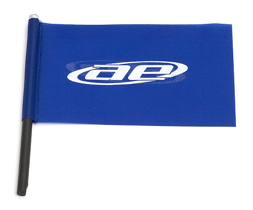 Rear AE Flag & Post - Associated Electrics