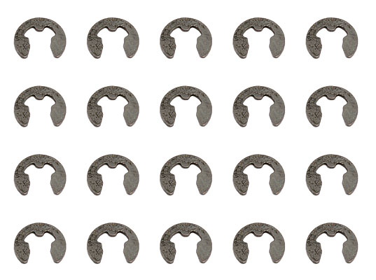 E-Clips, 2.5 mm - Associated Electrics