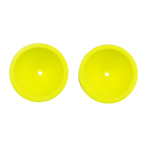 Truck Rear Wheels, Yellow - Associated Electrics