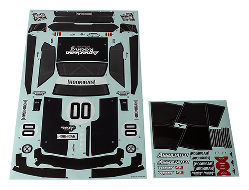 Hoonicorn Body Decal Sheet - Associated Electrics