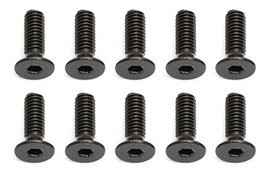 Screws, M2.5x8 mm FHCS - Associated Electrics