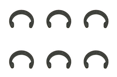 C-Clips, 3/16 in - Associated Electrics