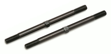 RC8T Rear Camber Rods, steel - Associated Electrics
