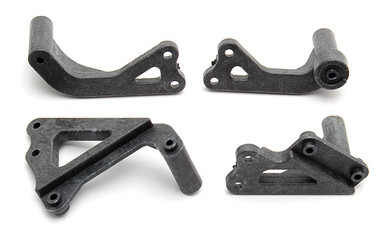 NTC3 FT Carbon Chassis Braces - Associated Electrics