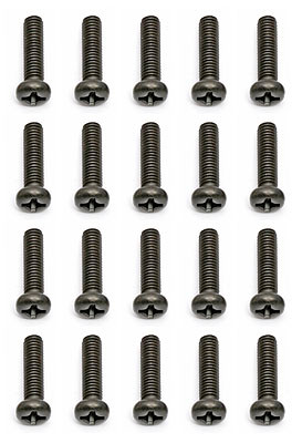 Screws, M3x12 mm BHPS - Associated Electrics