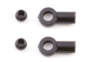 Shock Rod Ends with Plastic Pivot Balls - Associated Electrics