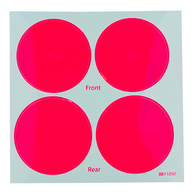 RC10 ''91 Stealth Car Pink Wheel Dot Decals - Associated Electrics