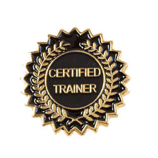 Certified Trainer Lapel Pins Laurel Encouragement & Awards