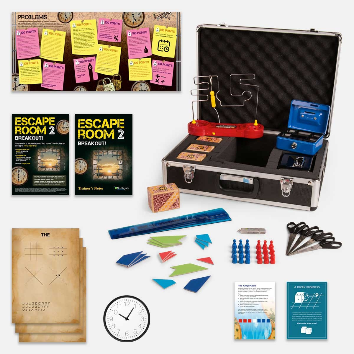 Escape Room 2 - Breakout - Communication, Team Building Game