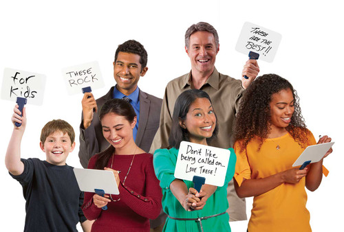 Whiteboard Paddles | Answer Boards | Trainers Warehouse