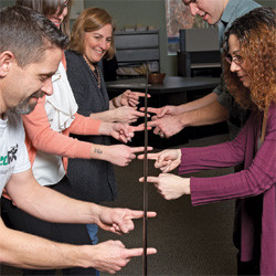 Helium Stick | Team Building Games | Trainers Warehouse