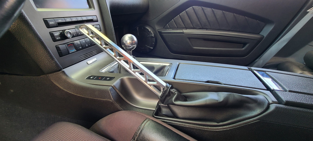 05-09 Mustang Hideaway Pull Up Handbrake Mount Kit by Scotidi Race ...