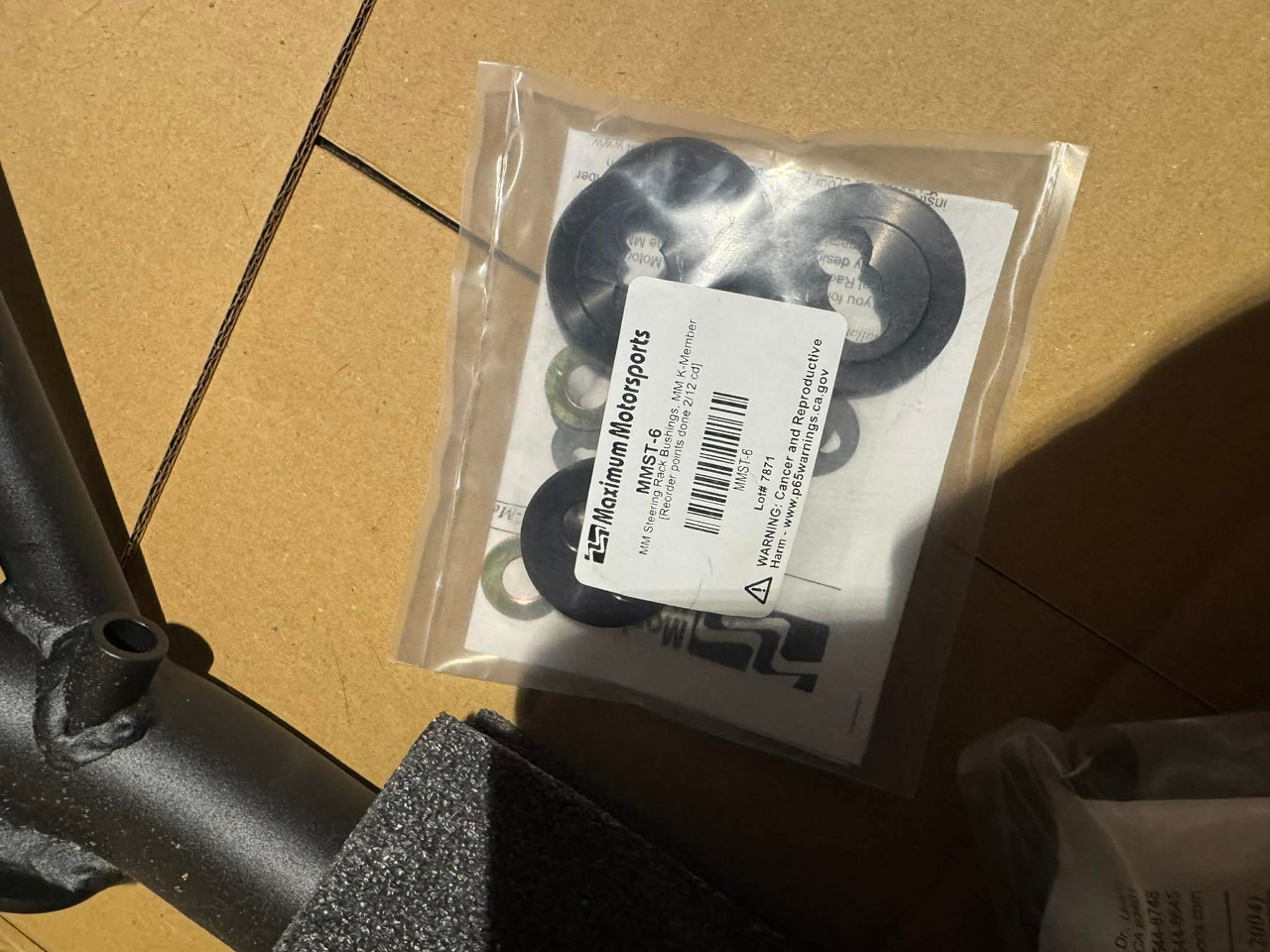 94-04 Mustang M.M. K-Member, Control Arms, and Solid Rack Spacer Kit