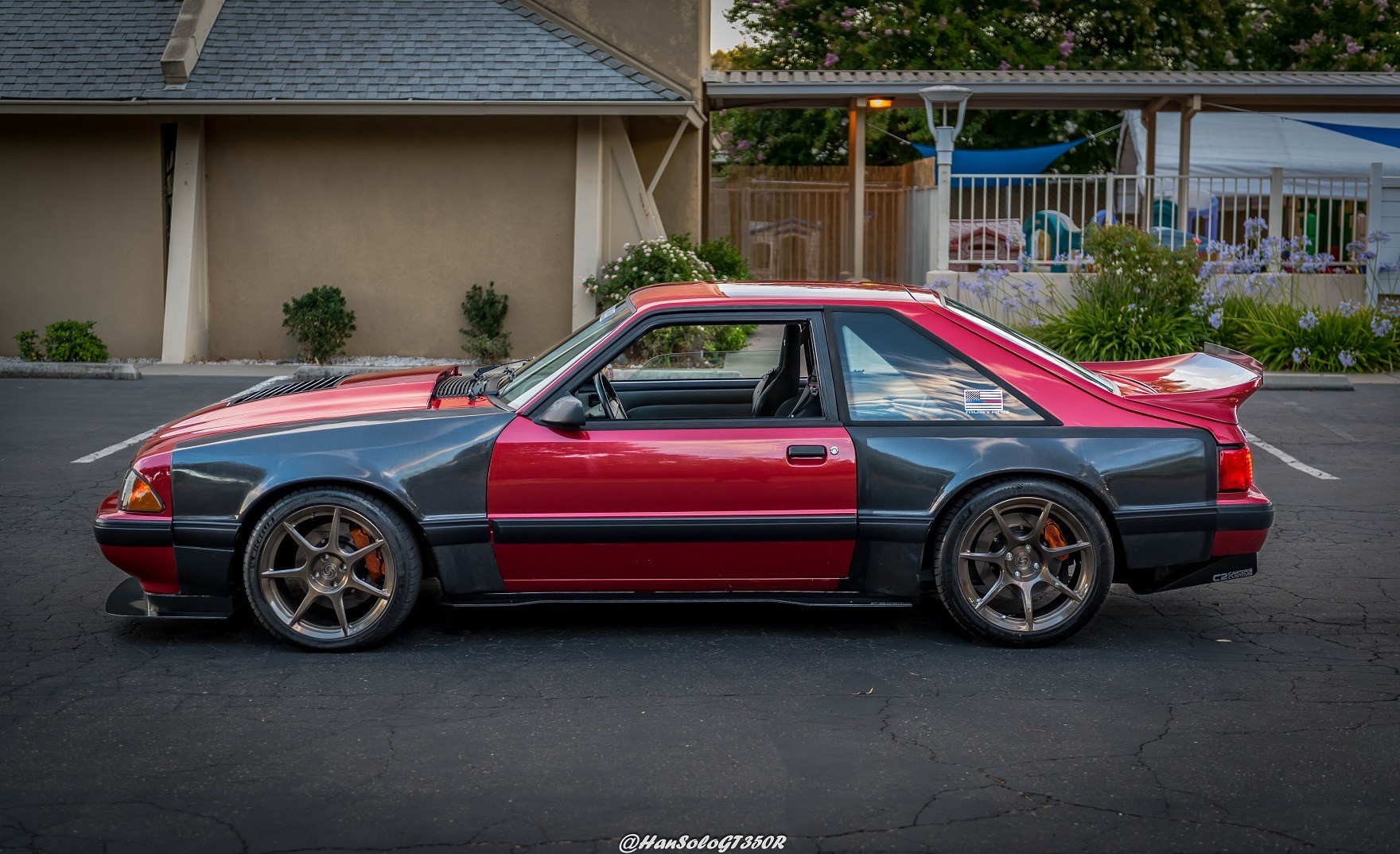 79-93 Mustang Widebody Front and Rear Fenders (Set)