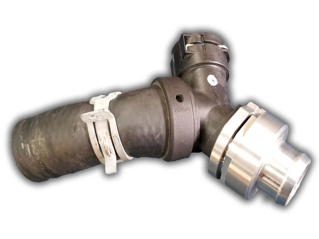 Coyote Upper Radiator Hose Adapter by Power By the Hour Performance