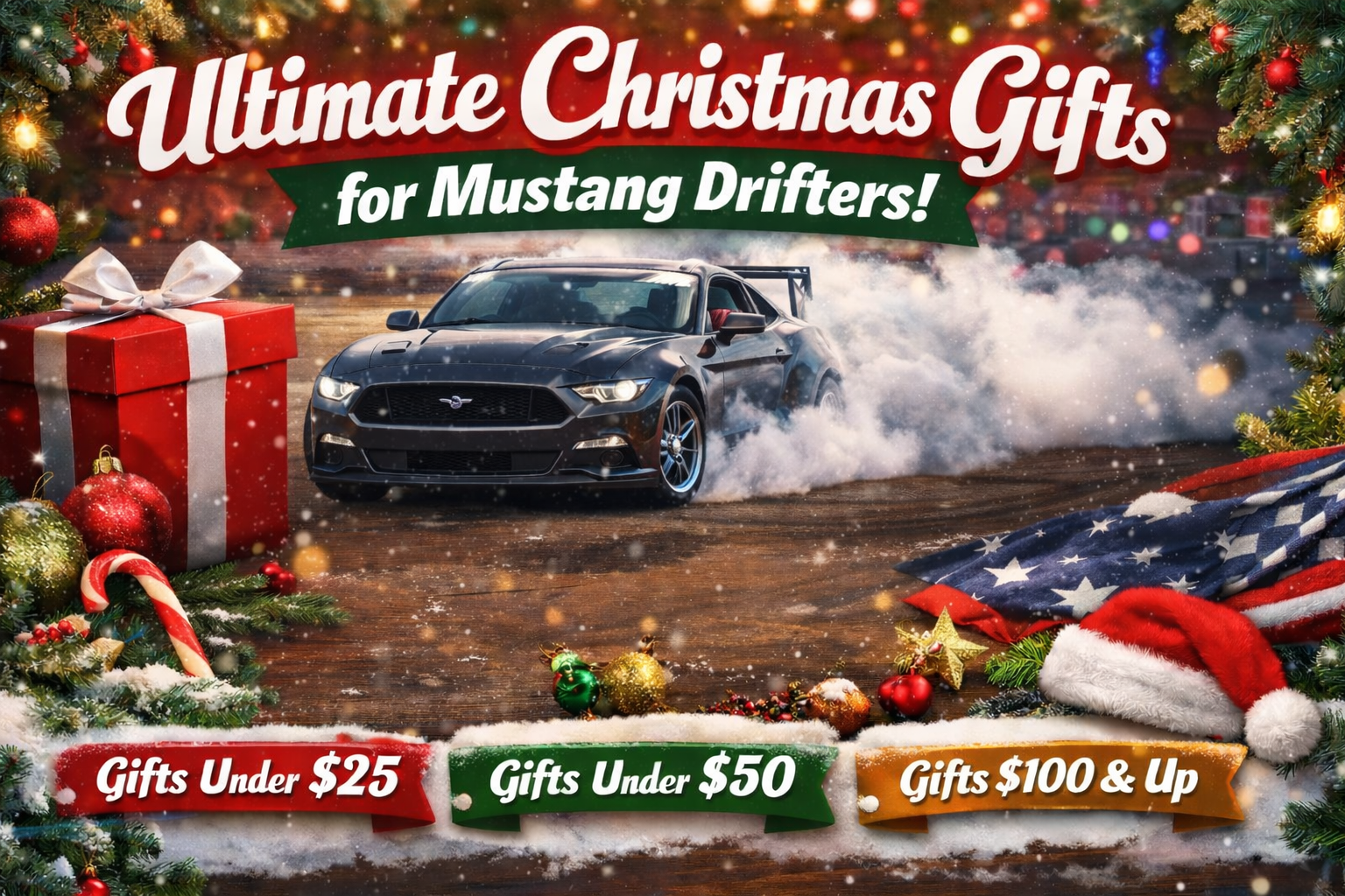 Last Minute Drift Mustang Christmas Gift Guide - Drift American