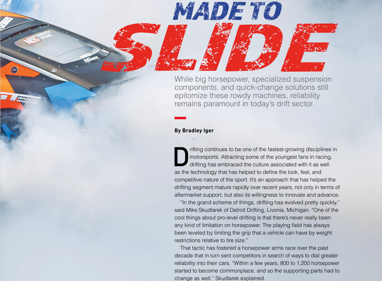 Drift American Featured in PRI Magazine! - Drift American