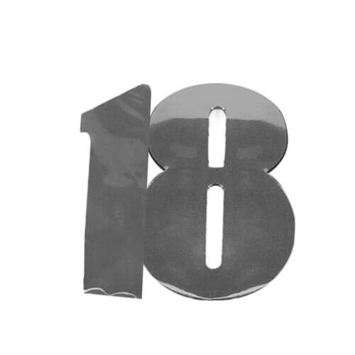 Number 18 Cutouts Assorted Small | Discount Party Warehouse