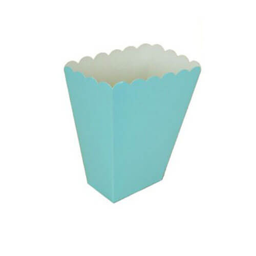 Light Blue Treat Boxes 8 Pack | Discount Party Warehouse