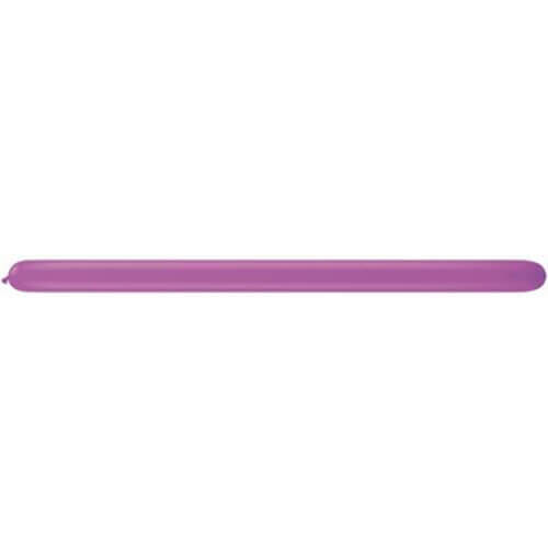 Latex Modelling Neon Balloon - Violet | Discount Party Warehouse