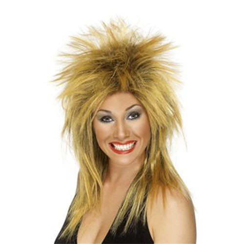 Womens Ginger Rock Diva Wig | Discount Party Warehouse